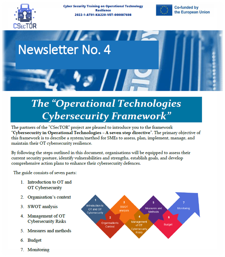 Get Ready for Better Cybersecurity: read the latest CSecTOR Newsletter ...